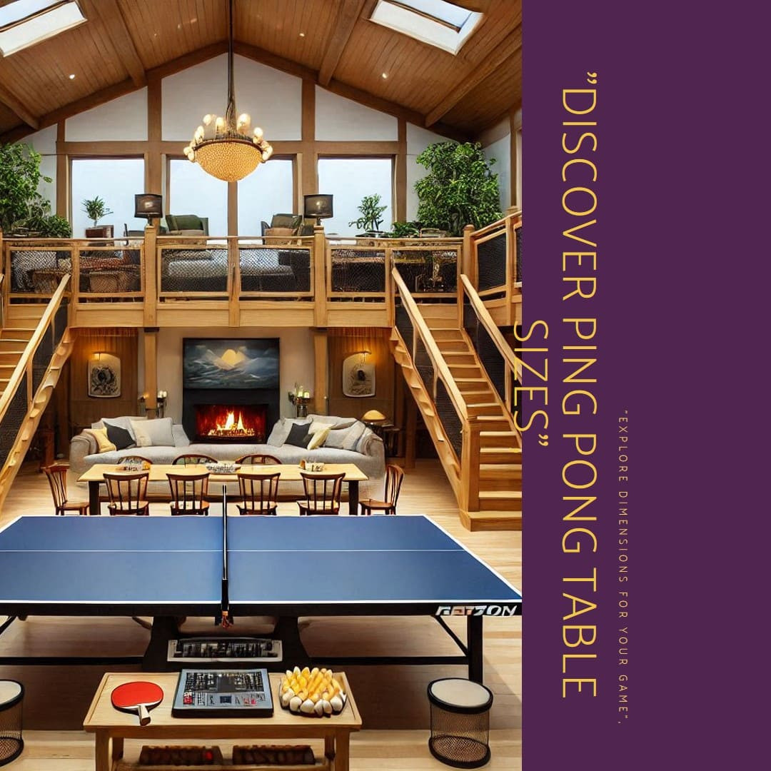 How Big is a Ping Pong Table? Exploring Table Tennis Table Sizes and ...