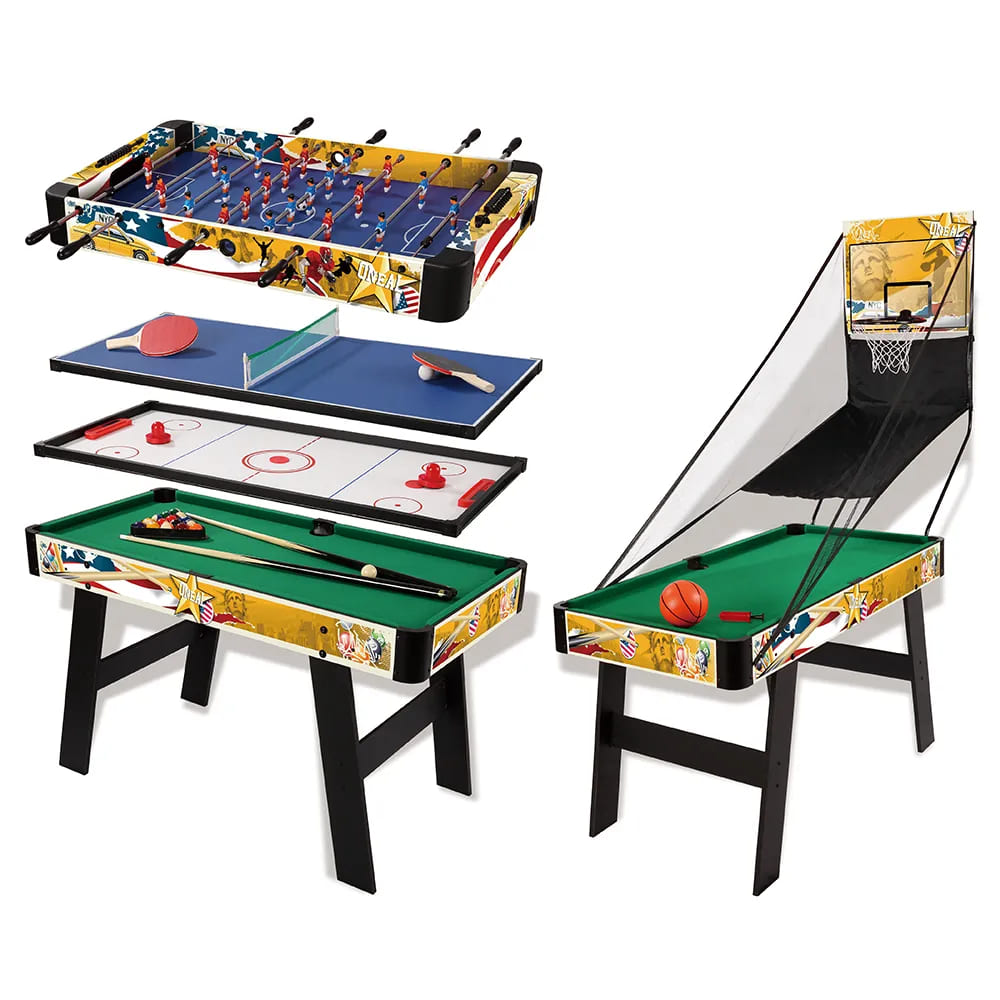 Wholesale 6 In 1 multi-game tables folding ping pong table full size ...